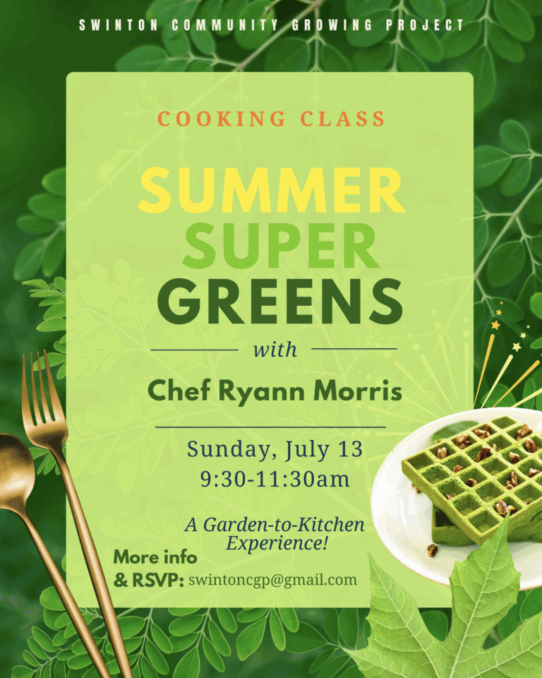 Summer Super Greens Cooking Class - Delray Beach Historical Society